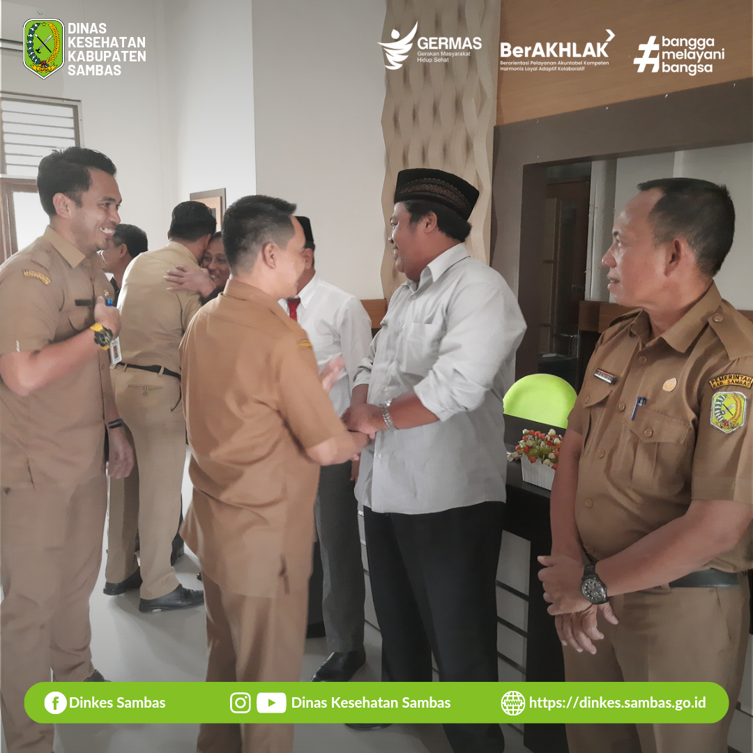 Pisah Sambut Kepala Dinas Kesehatan Sambas