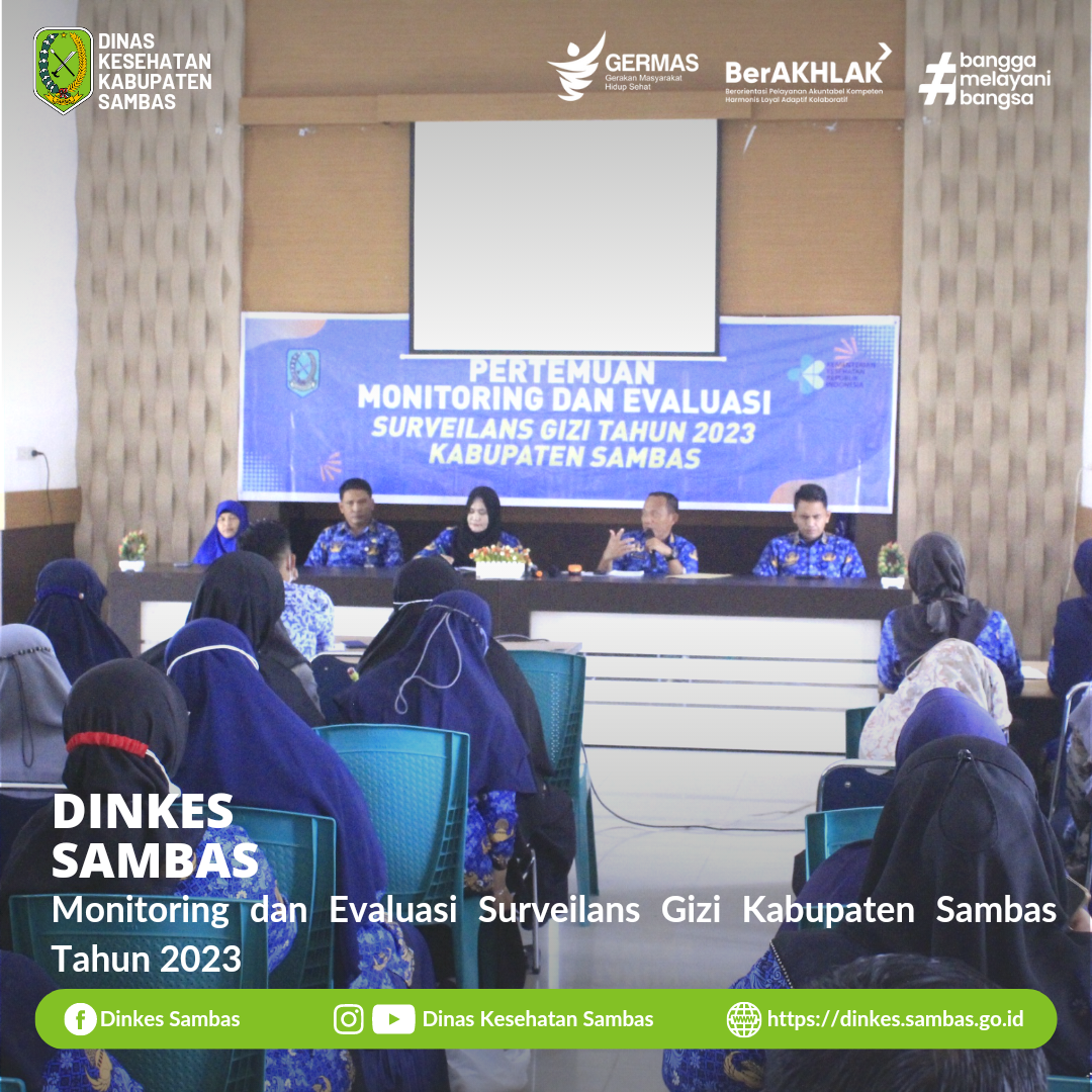 Monev Surveilans Gizi Tahun 2023 Kabupaten Sambas