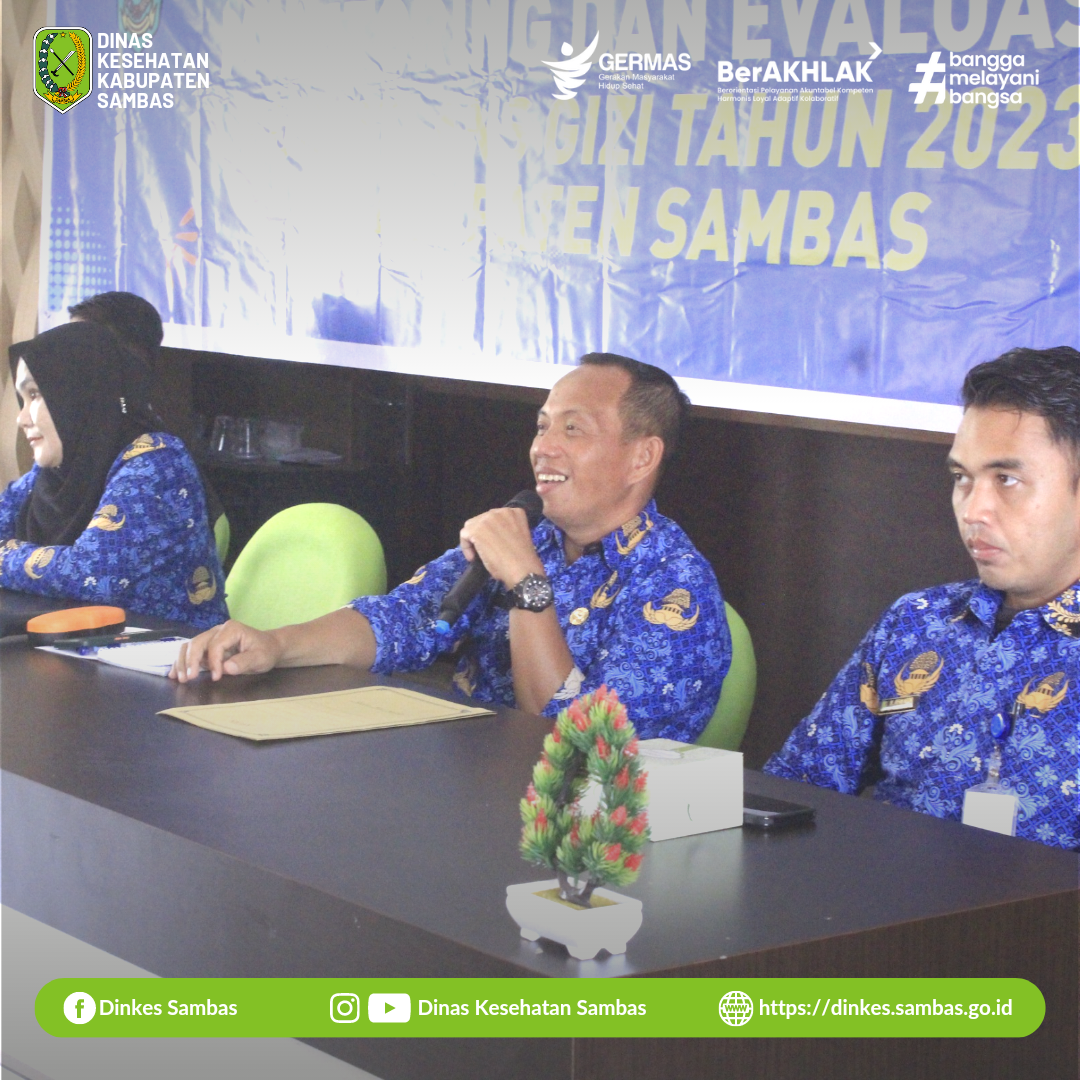 Monev Surveilans Gizi Tahun 2023 Kabupaten Sambas
