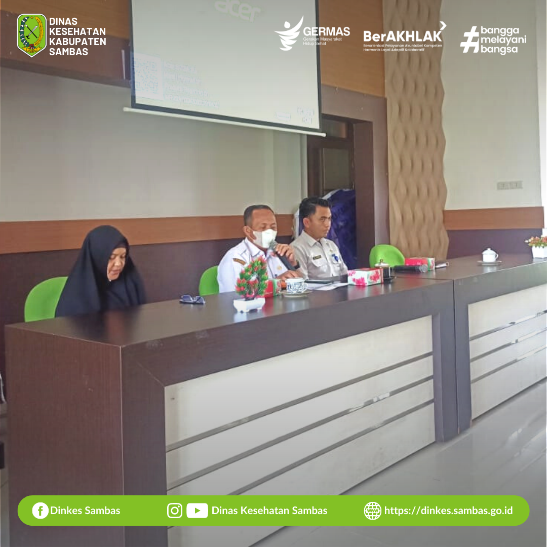 Dinkes Sambas Gelar Pertemuan Definisi Operasional Posyandu Aktif Tahun 2023