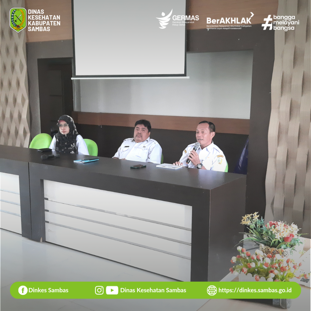 Dinkes Sambas Menerima Peserta Program Internsip Dokter Gigi Indonesia ( PIDGI )