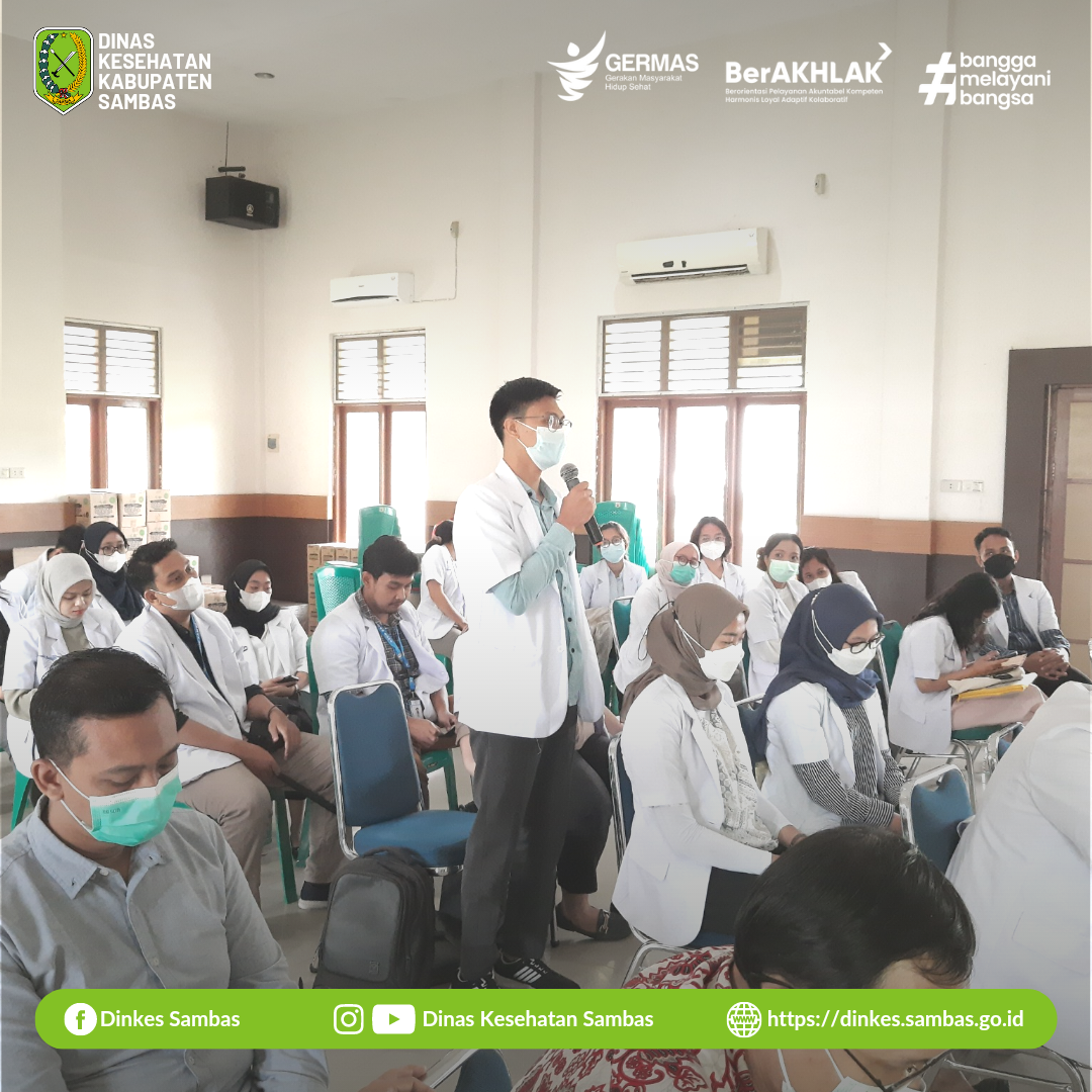 Dinkes Sambas Menerima Peserta Program Internsip Dokter Gigi Indonesia ( PIDGI )